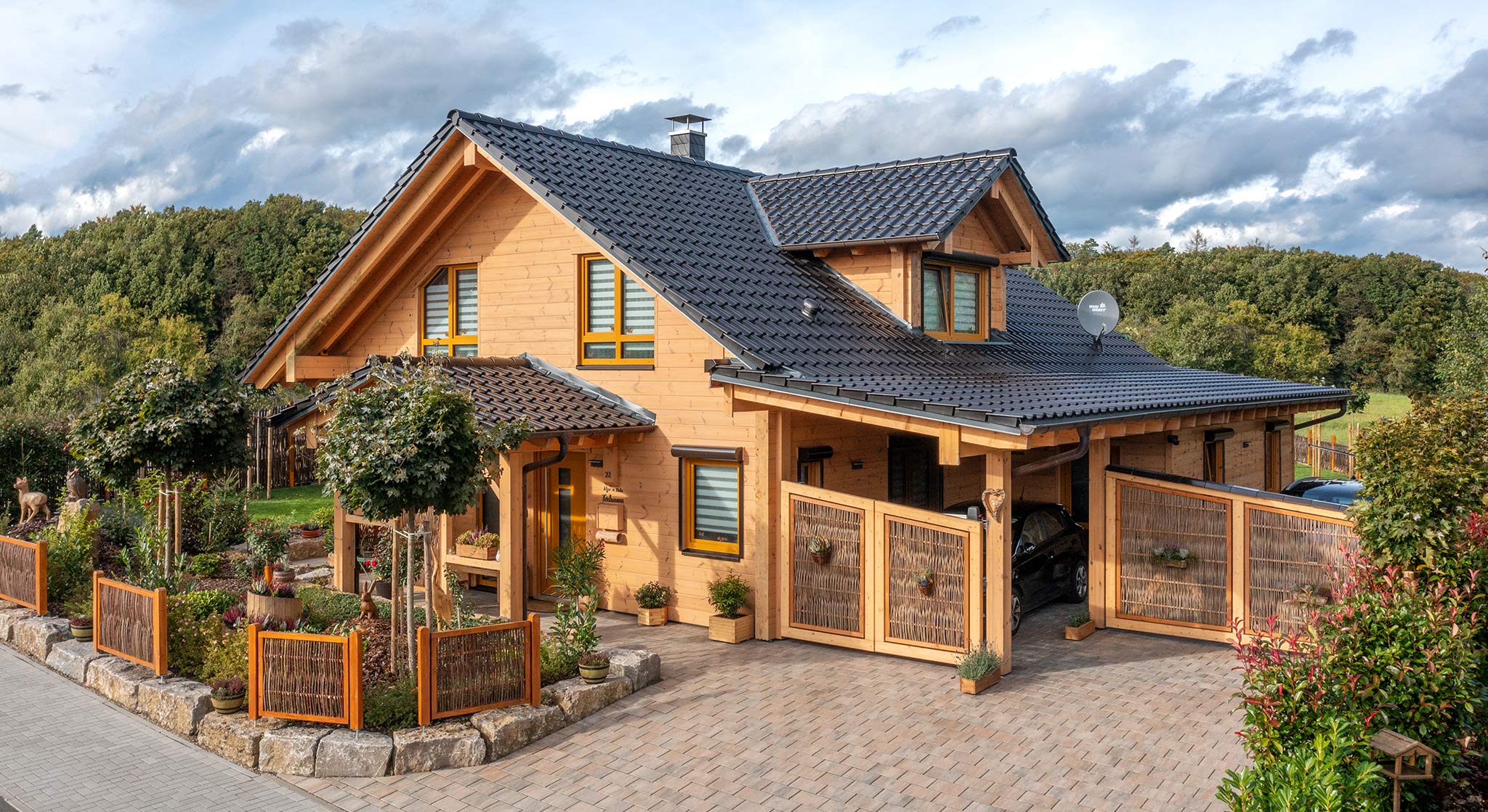 Blockhaus Hessen: Individuell leben | Fullwood Wohnblockhaus